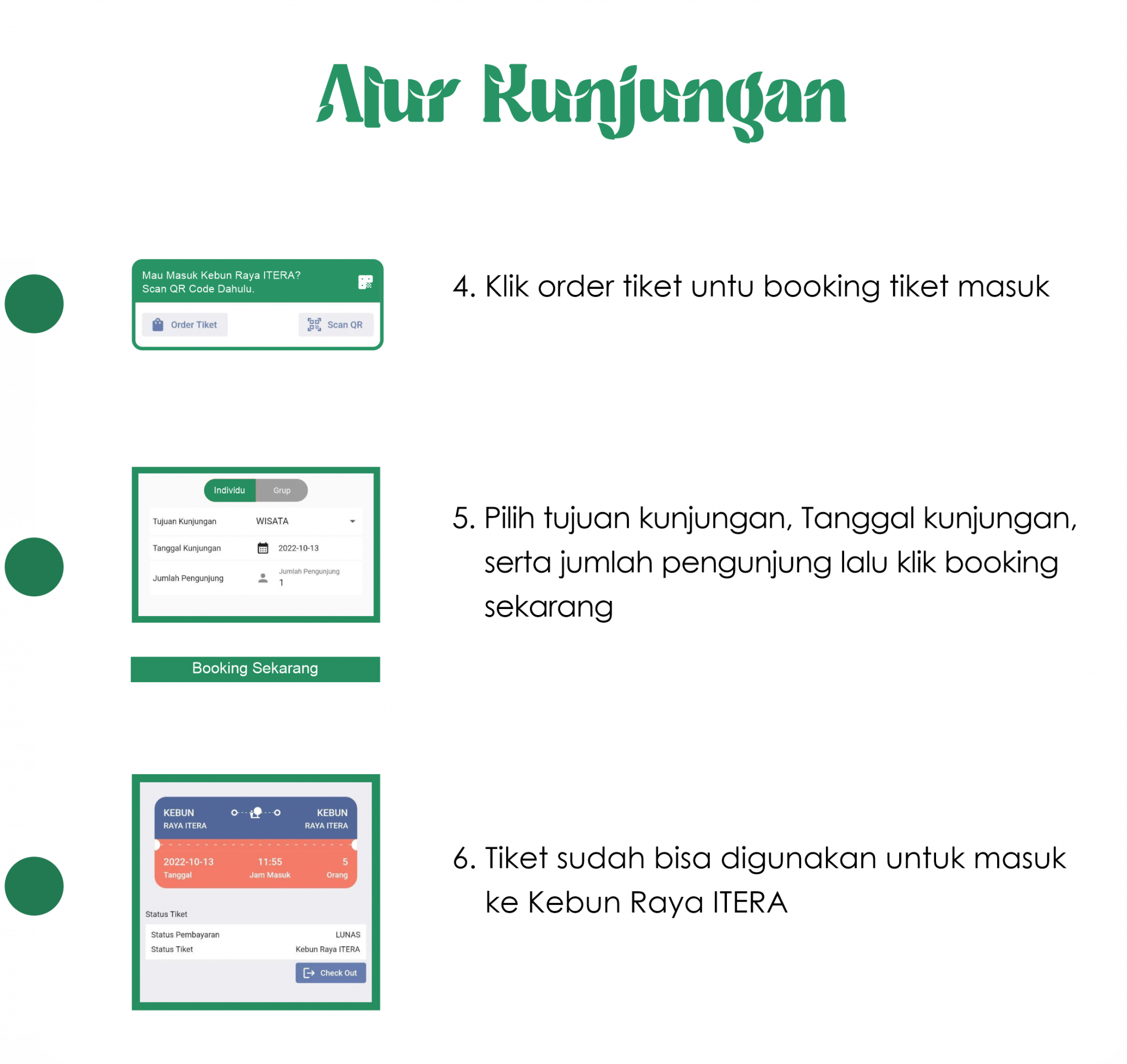 Informasi Kunjungan Kebun Raya ITERA – Kebun Raya Itera