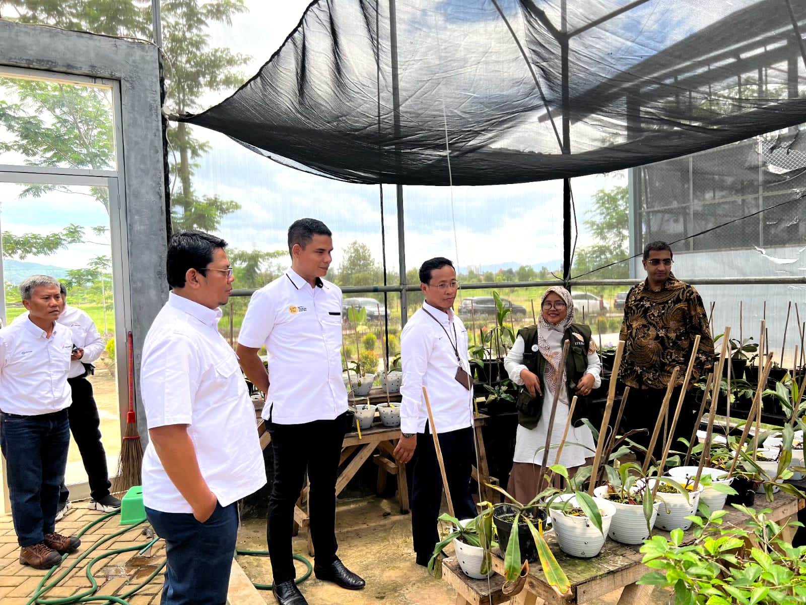 Kebun Raya ITERA Terima Kunjungan dari Direktur Utama PT PGN (Gasnet ...